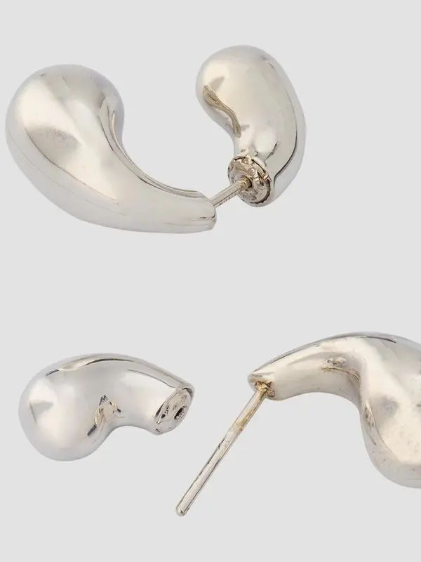 Bottega Veneta Sterling Double-sided Drop Earrings