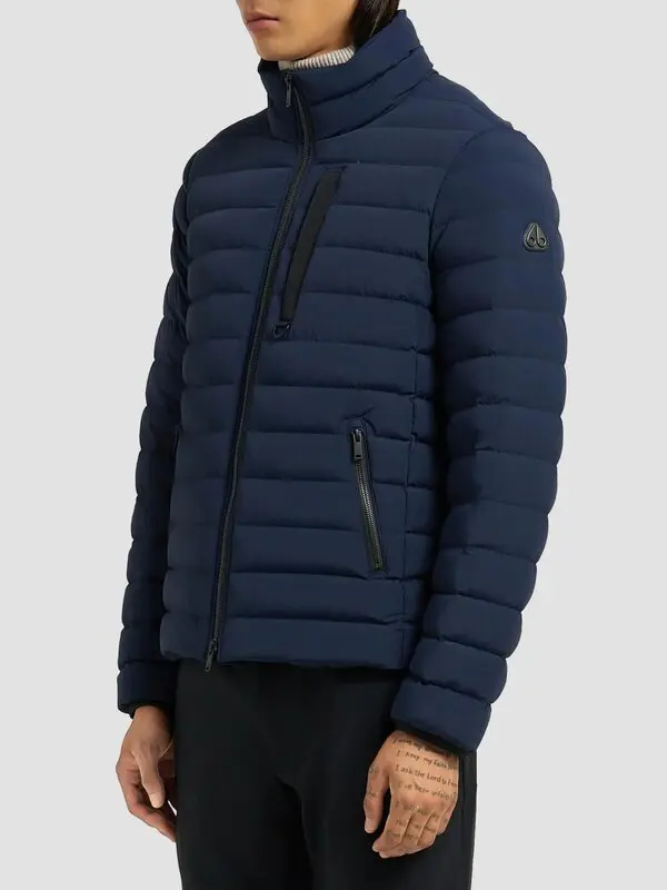 Moose Knuckles Active Flex Laki Down Jacket - Navy