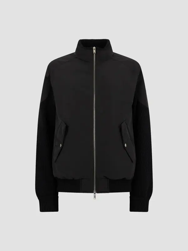 Moose Knuckles Memory Magnus Mixed-media Wool Regular-fit Jacket