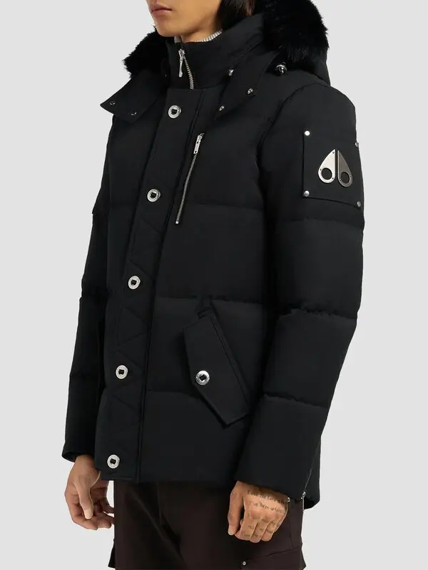 Moose Knuckles Originals 3q Shearling-hood Jacket