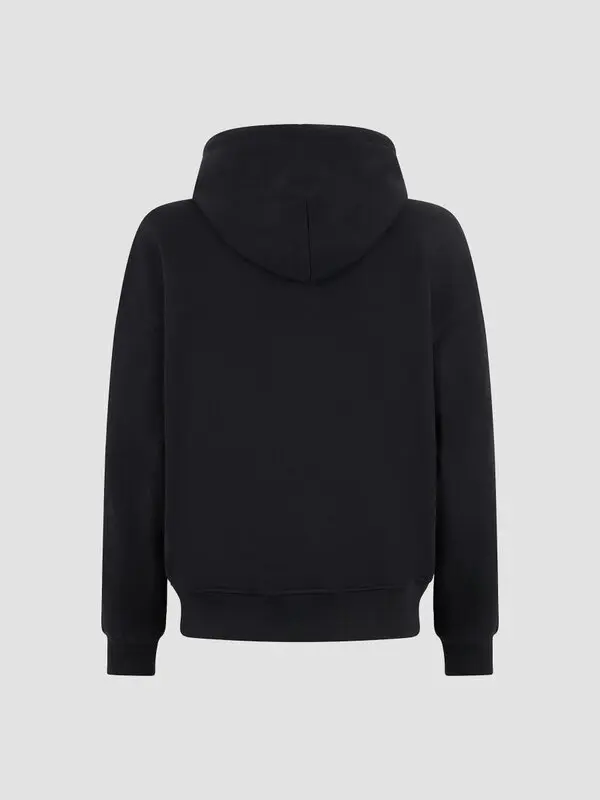 Moose Knuckles Sportswear Ashby Mixed-media Zip-up Hoodie