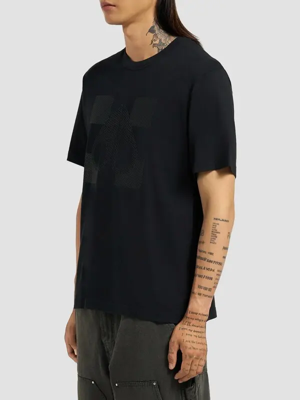 Moose Knuckles Tees Finchley Cotton Logo-graphic T-shirt