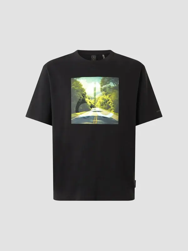 Moose Knuckles Pine Avenue Crewneck T-shirt