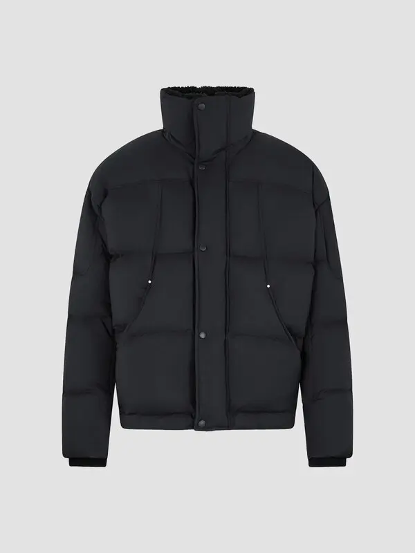 Moose Knuckles Puffers Everest Oversized-fit Puffer Jacket - Black