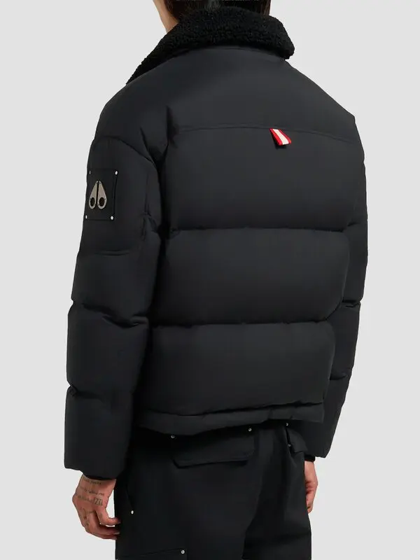 Moose Knuckles Puffers Everest Oversized-fit Puffer Jacket - Black