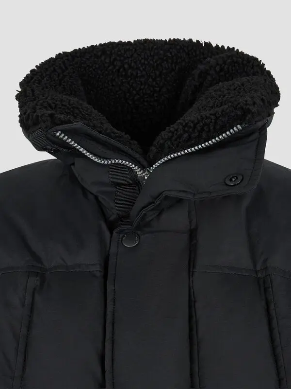 Moose Knuckles Puffers Everest Oversized-fit Puffer Jacket - Black