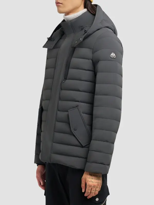 Moose Knuckles Active Flex Greystone Puffer Jacket - Cement