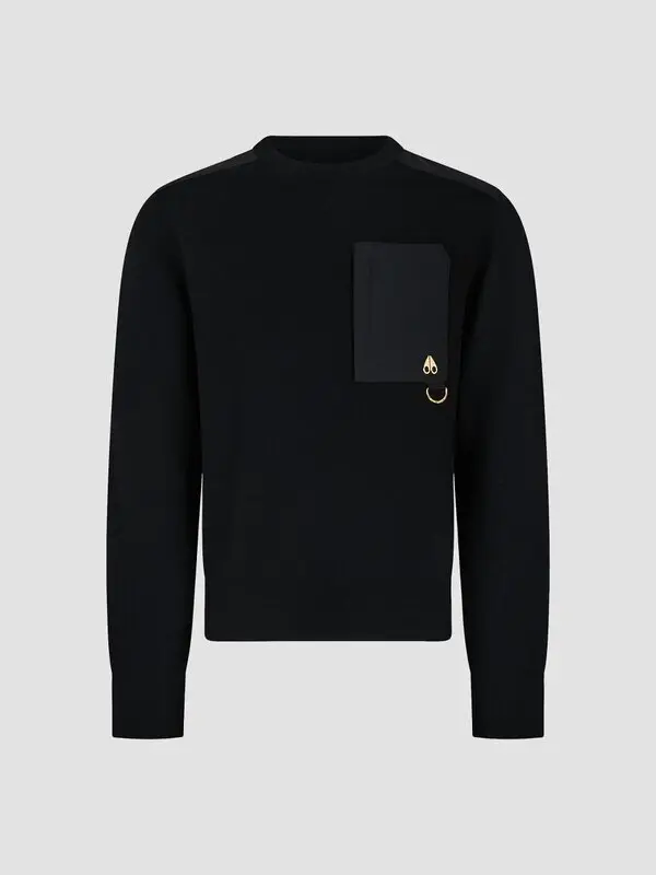 Moose Knuckles Elowan Accented Sweater