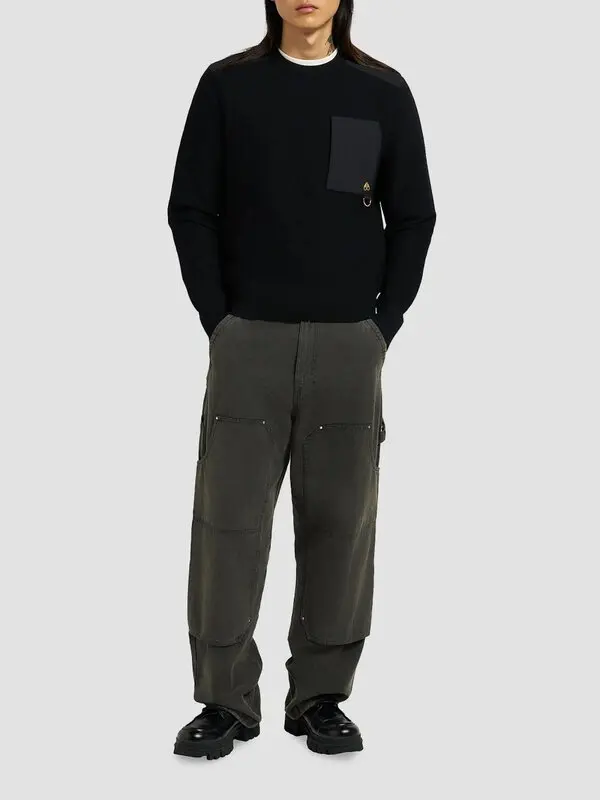 Moose Knuckles Elowan Accented Sweater