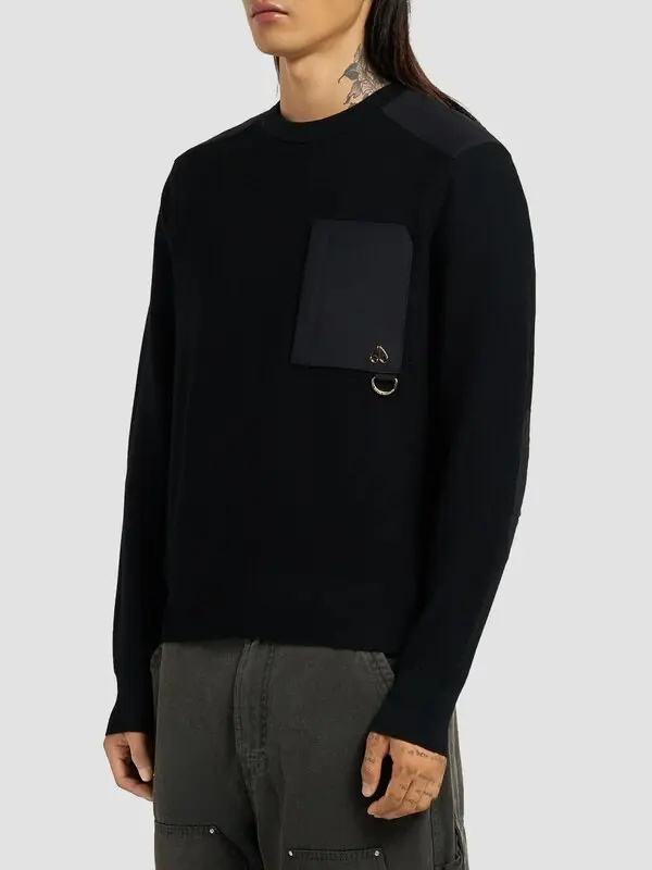 Moose Knuckles Elowan Accented Sweater