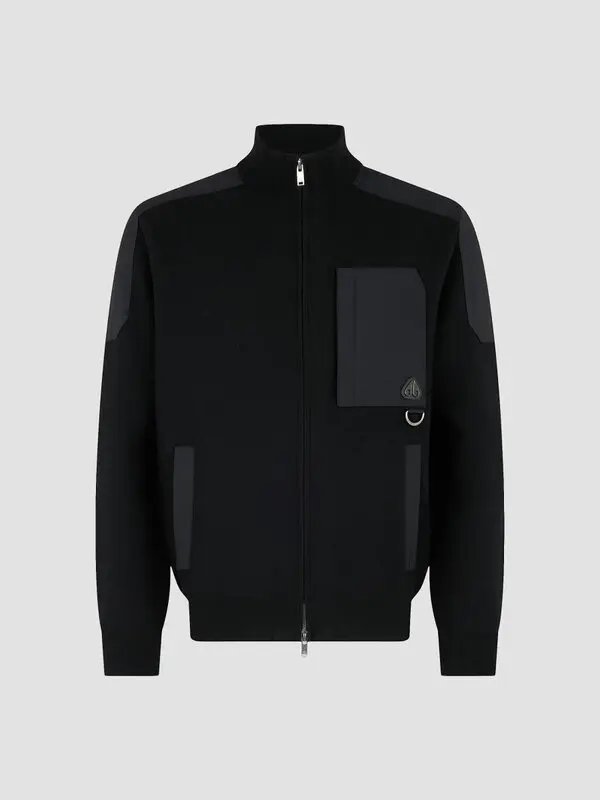 Moose Knuckles Knitwear Elowan Slim-fit Cardigan