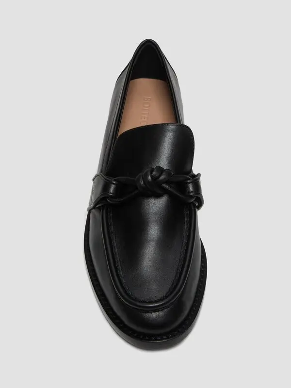 Bottega Veneta Astaire Leather Loafers - Fondant