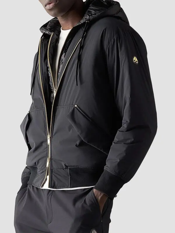 Moose Knuckles Freehang Brixton Down Bomber Jacket
