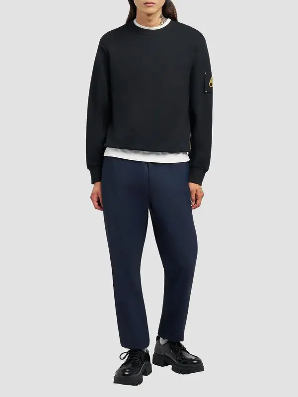 Moose Knuckles Interlock Sportswear Snyder Cotton Regular-fit Sweatshirt