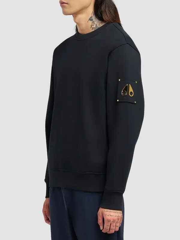 Moose Knuckles Interlock Sportswear Snyder Cotton Regular-fit Sweatshirt