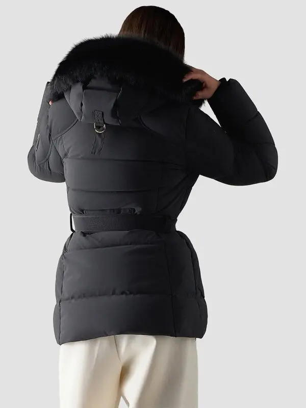 Moose Knuckles Gilded 3q Down Jacket - Black
