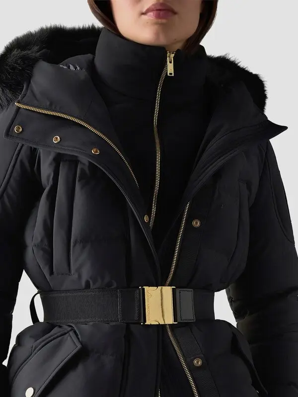 Moose Knuckles Gilded 3q Down Jacket - Black