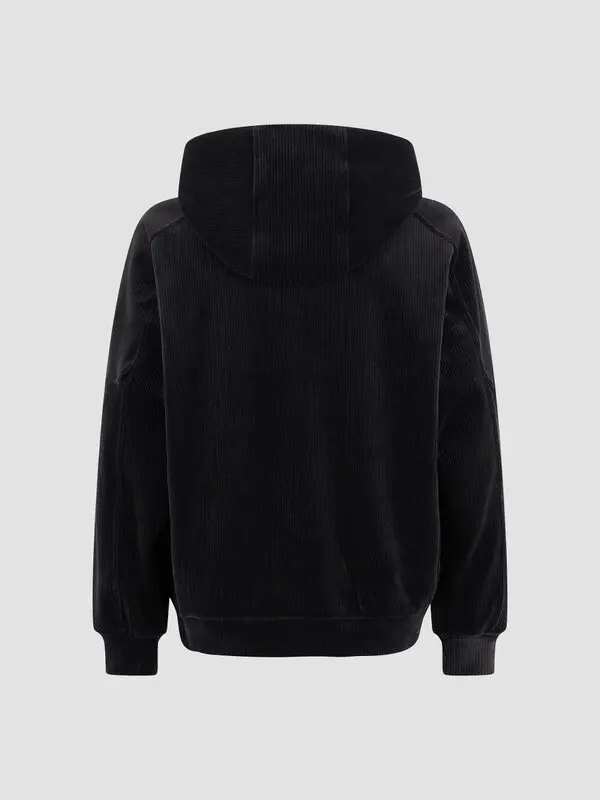 Moose Knuckles Sportswear Preston Ribbed Hoodie