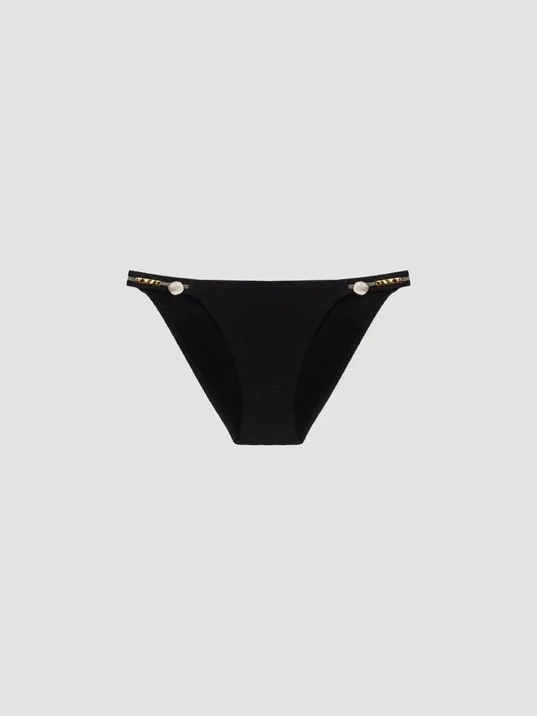 VIX PAULA HERMANNY Edith Embellished Bikini Bottom