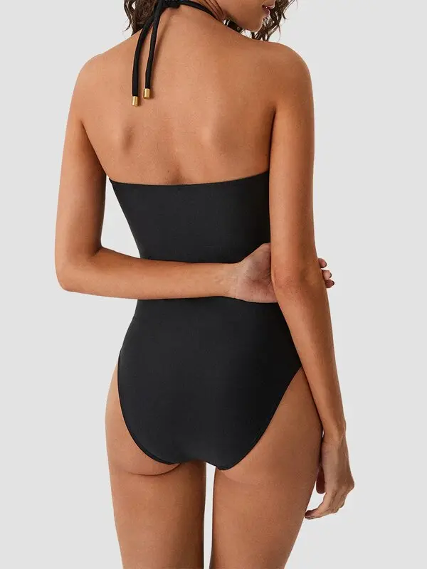 VIX PAULA HERMANNY Meera Bandeau One-piece Swimsuit