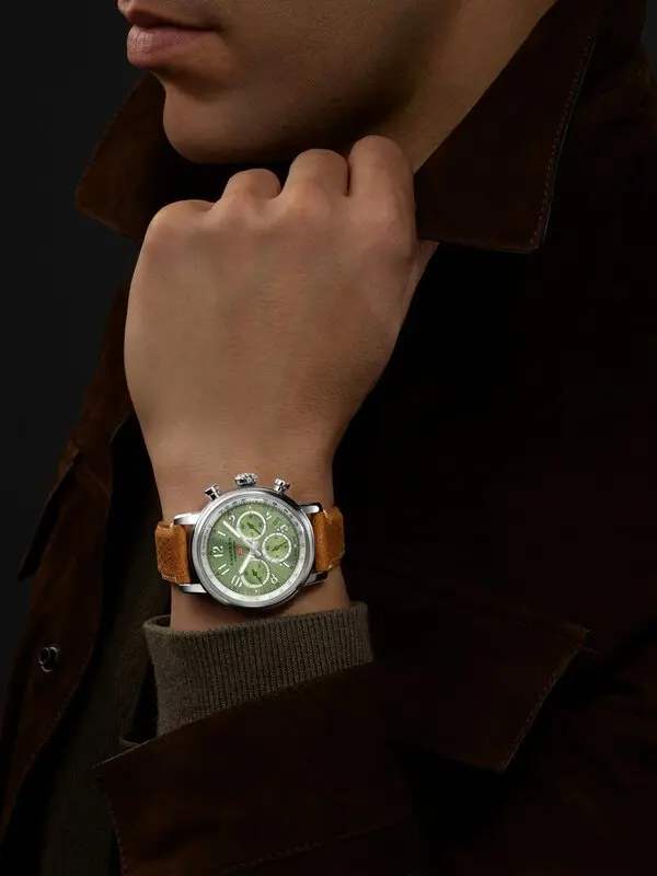 Chopard Classic Racing Stainless Steel & Leather Watch