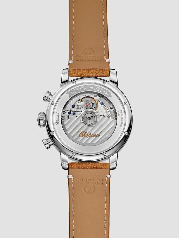 Chopard Classic Racing Stainless Steel & Leather Watch