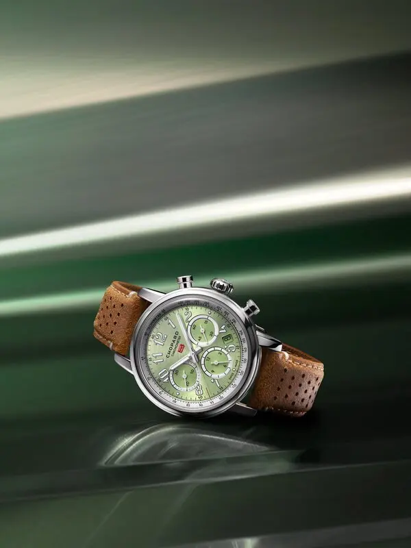 Chopard Classic Racing Stainless Steel & Leather Watch