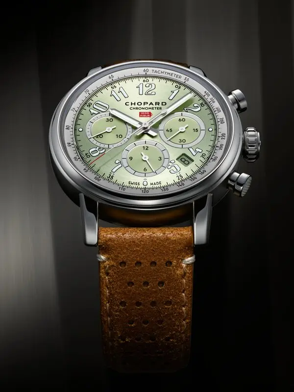 Chopard Classic Racing Stainless Steel & Leather Watch