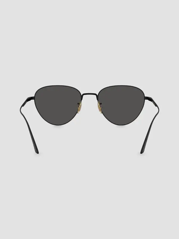 Oliver Spencer X Khaite 52mm Cat-eye Sunglasses - Matte Black