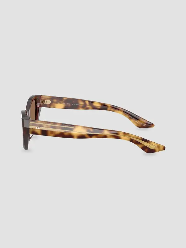 Oliver Spencer X Khaite 53mm Cat-eye Sunglasses - Brown