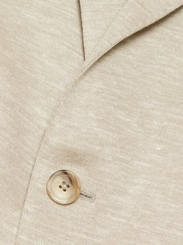 SAKS FIFTH AVENUE Collection Wool & Silk Jersey Blazer
