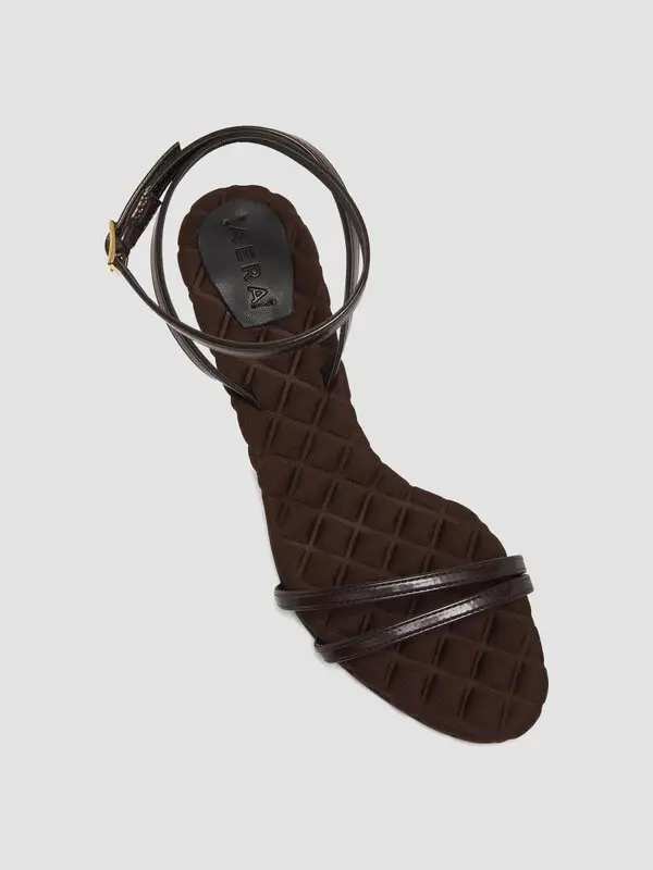 Aera Laura 75mm Vegan Leather Sandals