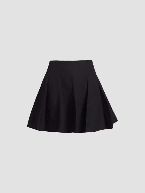 ANONLYCHILD Just A Pinch Ellis Pleated Miniskirt - Black