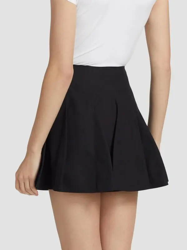 ANONLYCHILD Just A Pinch Ellis Pleated Miniskirt - Black