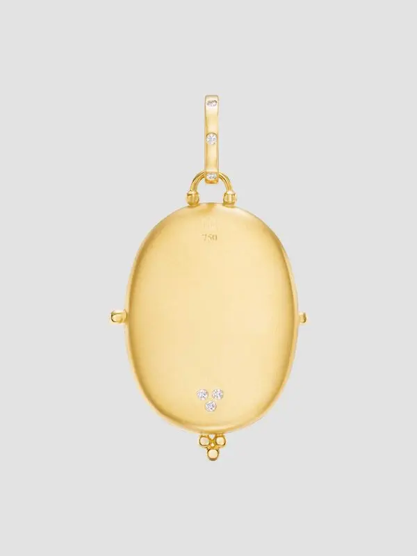 Temple St. Clair Fiori 18k & Multi-gemstone Locket