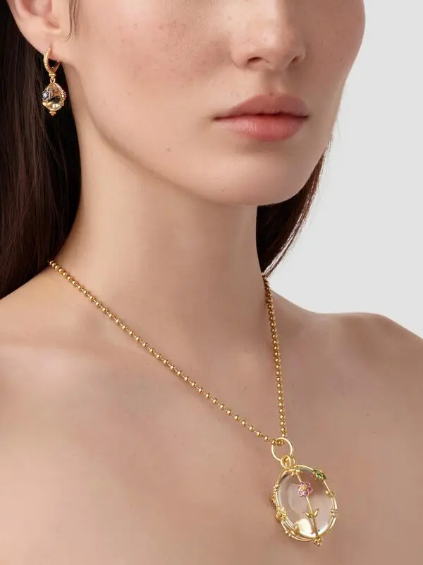 Temple St. Clair Fiori 18k & Multi-gemstone Amulet