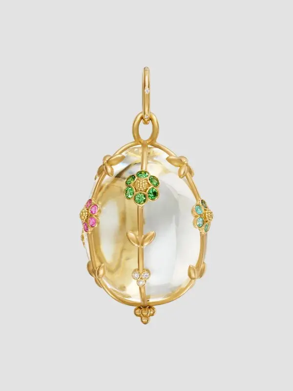 Temple St. Clair Fiori 18k & Multi-gemstone Amulet