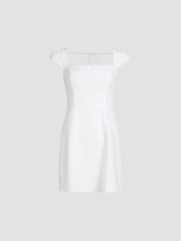 REFORMATION Loula Linen Minidress