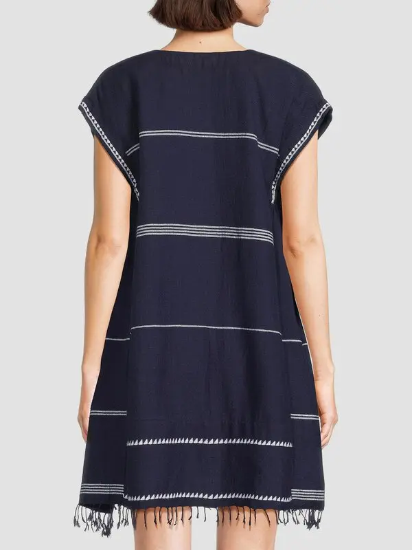 LEMLEM Elina Cotton V-neck Caftan