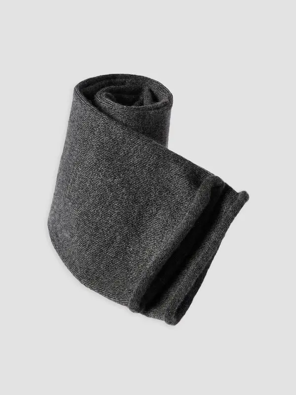 Brunello Cucinelli Stretch Cashmere Knit Socks - Anthracite