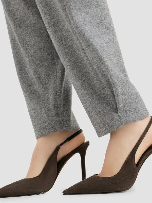 Brunello Cucinelli Cashmere Jersey Tailored Trousers