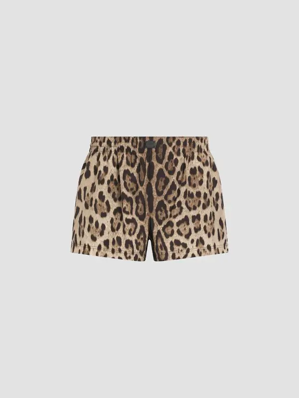 Dolce & Gabbana Dna -print Boxer Short Swim Trunks