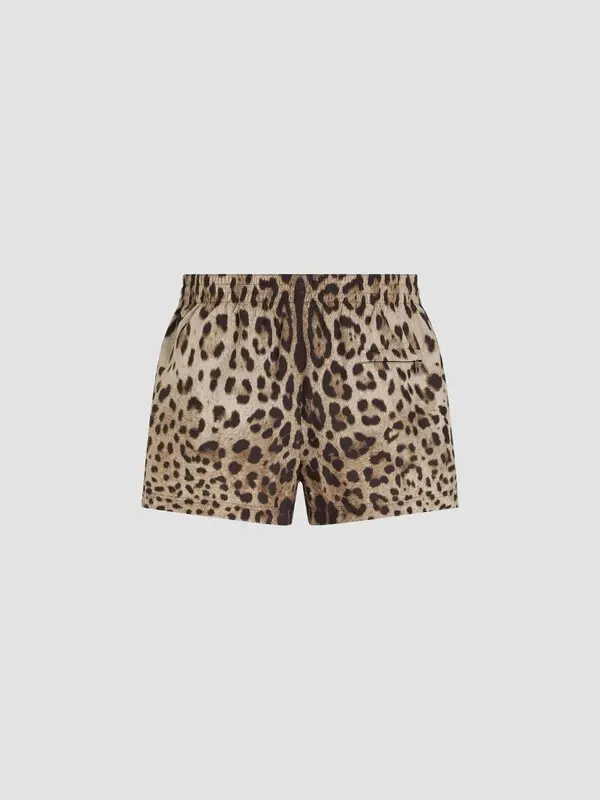 Dolce & Gabbana Dna -print Boxer Short Swim Trunks