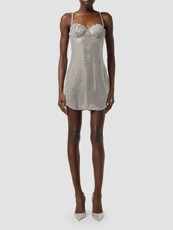 Giuseppe Di Morabito Act Ii: The Fall Of Icarus Hotfix Minidress