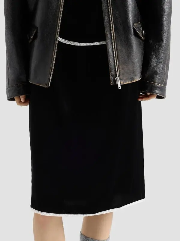 Prada Velvet Underskirt