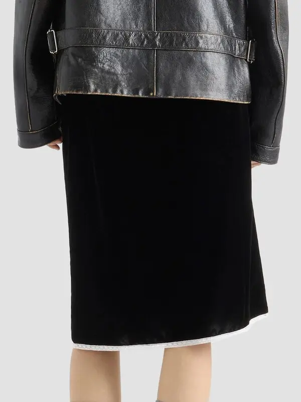 Prada Velvet Underskirt