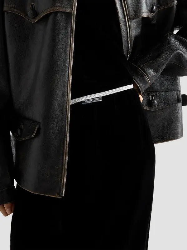 Prada Velvet Underskirt