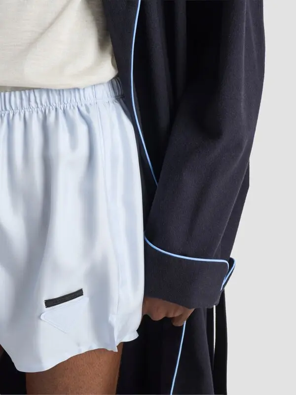 Prada Silk Boxer Shorts