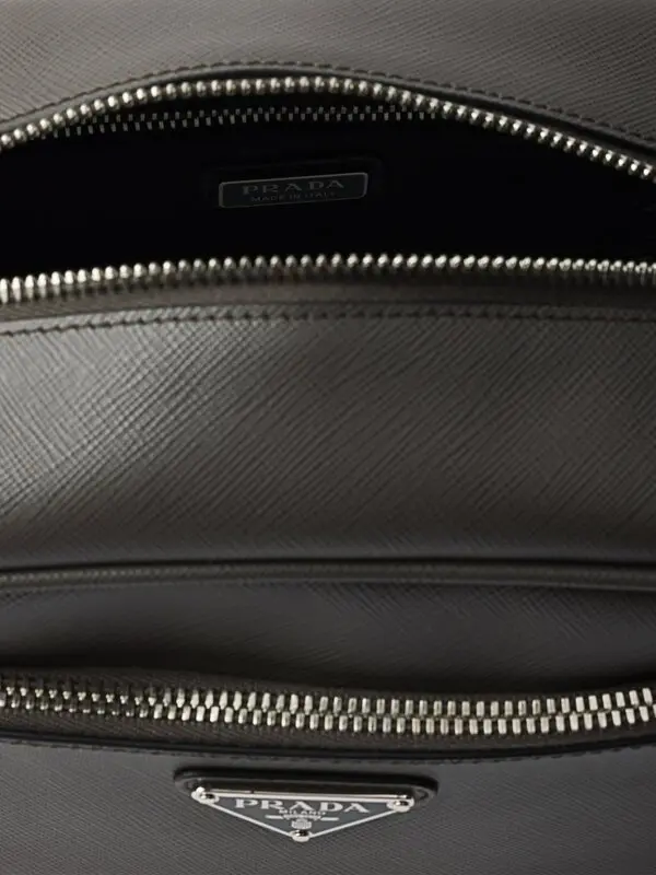 Prada Saffiano Leather Travel Pouch