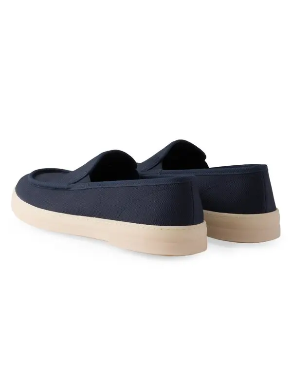 Prada Fabric Loafers - Blue